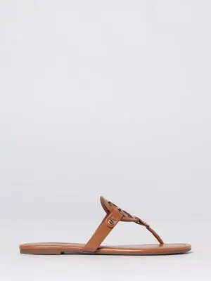 Tory Burch Miller Leather Sandal - Brown