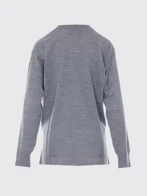 AMI Paris Crew-neck Wool And Silk Pullover