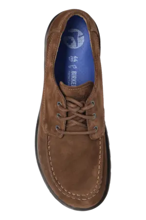 BIRKENSTOCK Highwood Moc Lace Low Suede Shoes