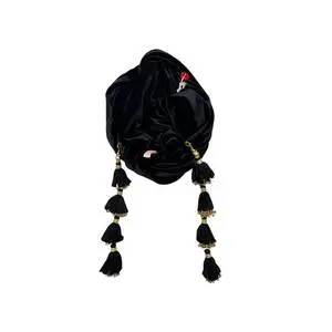 JULIA CLANCEY Shhh Dorado Turban - Black
