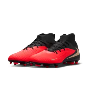 Nike Phantom High Club Multi-ground Soccer Cleats - Red