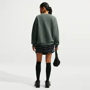 Nike Studio Fleece Medium Weight Oversized Crew-neck Sweatshirt