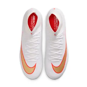 Nike Mercurial Superfly Academy Artificial-grass High-top Soccer Cleats - White