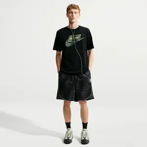 Nike Nike Air All-Over Print Mesh Shorts Grey