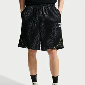 Nike All-over Print Mesh Shorts - Grey