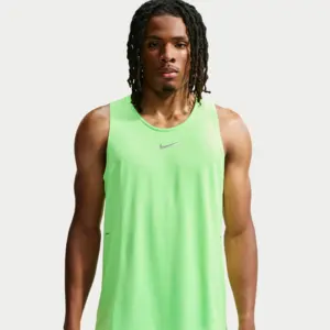 Nike Stride Aero-fit Running Tank Top - Yellow