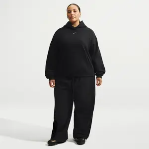 Nike Studio Fleece Medium Weight Oversized Pullover Hoodie