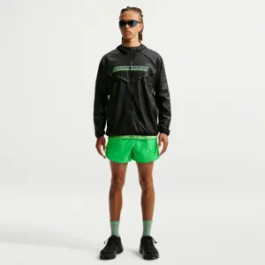 Nike Stride Dri-fit 5" Brief-lined Running Shorts - Green