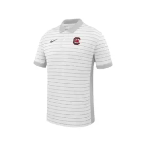 Nike Sideline Victory Stripe Dri-fit College Polo - White