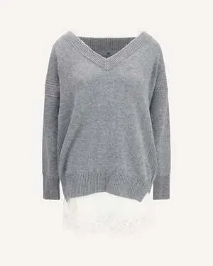 Ermanno Scervino V Neck Knitwear For Women