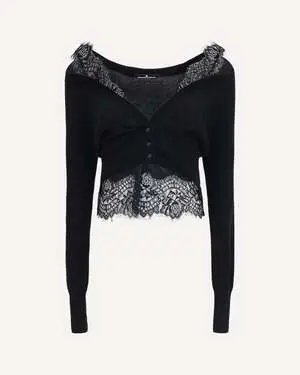 Ermanno Scervino Lace Cardigan