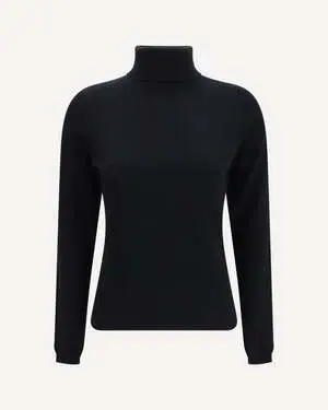 ALLUDE Cashmere Turtleneck Sweater