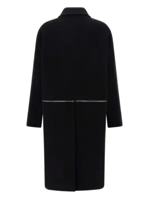 Rick Owens Blixa Jumbo Mac Zip-up Coat