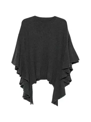 UMA WANG Cashmere Ruffle-sleeve Sweater