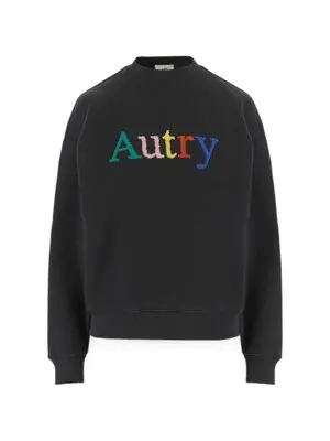 AUTRY Multicolour Logo Sweatshirt - Black