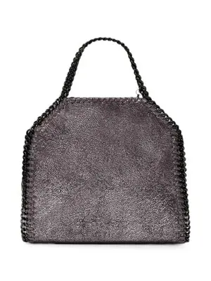 Stella McCartney Metallic-effect Falabella Tote Bag - Blue