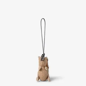 Fendi Squirrel Charm - Beige