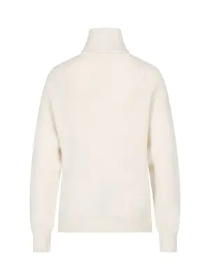MA'RY'YA Cashmere And Virgin Wool Sweater - White