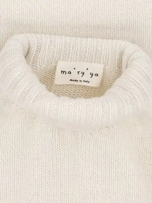 MA'RY'YA Cashmere And Virgin Wool Sweater - White