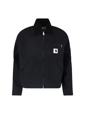Carhartt Work In Progress Zip Jacket "og Detroit - Black