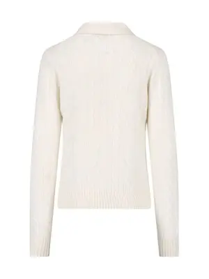 Polo Ralph Lauren Wool And Cashmere Polo - Cream