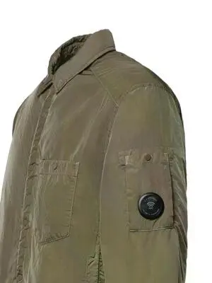 C.P. COMPANY Chrome-r Lens Padded Button Overshirt