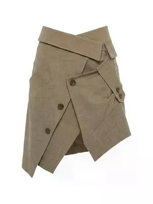 Christopher Esber Banyan Deconstructed Mini Skirt