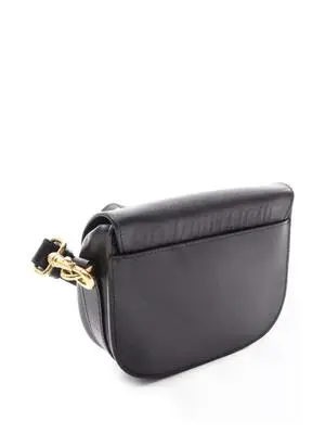 Dior 2000s Small Bobby Leather Shoulder Bag - Black
