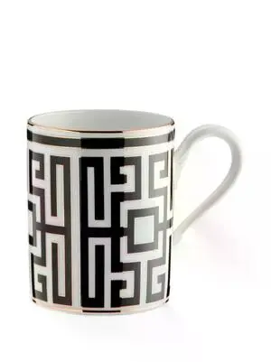 GINORI 1735 Labirinto-pattern Mug - White