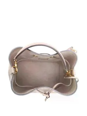 LOUIS VUITTON Monogram Giant Bicolor Empreinte Neonoe Mm Bucket Bag