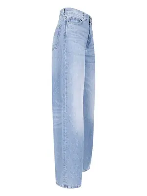 Carhartt Work In Progress Jane Pant" Wide Leg Jeans - Light Blue
