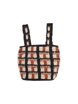 A.p.c. Woven Raffia Handbag