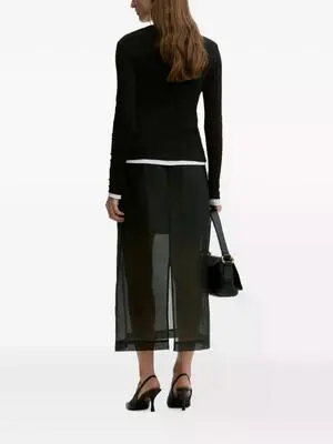BY MALENE BIRGER Long Sleeve Cotton T-shirt