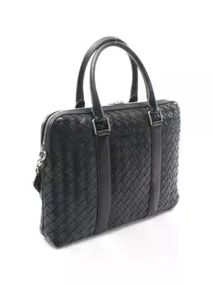 Bottega Veneta Intrecciato Leather Briefcase