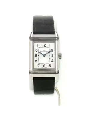 JAEGER-LECOULTRE Reverso Rectangular Stainless Steel Watch