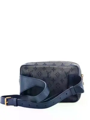 LOUIS VUITTON Outdoor Bumbag Monogram Denim Belt Bag - Blue