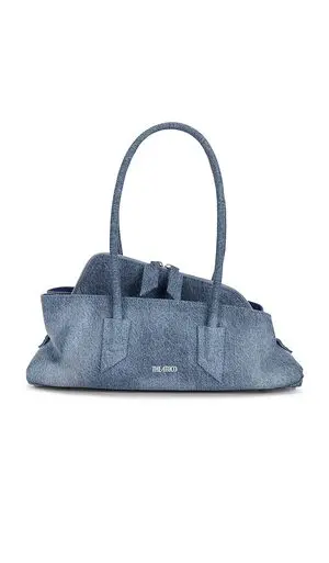 Attico La Passeggiata Small Top Handle Bag - Denim Washed