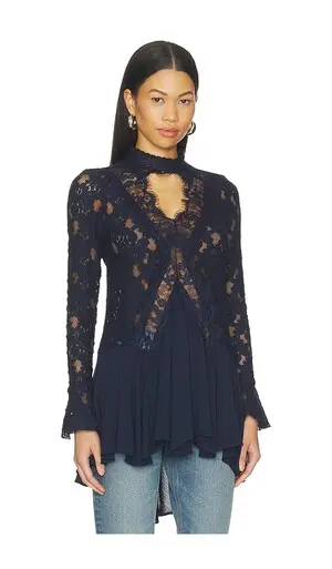 Free People First Crush Lace Tunic