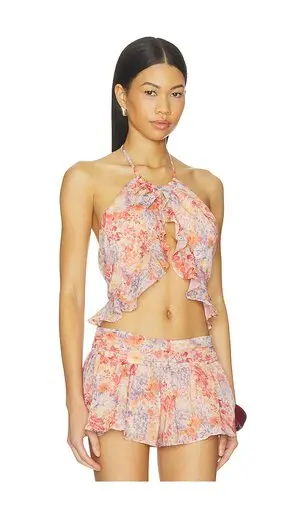 LOVERS AND FRIENDS Christine Halterneck Top