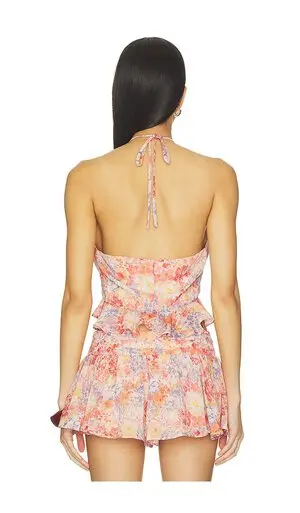 LOVERS AND FRIENDS Christine Halterneck Top