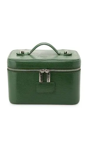 ETOILE COLLECTIVE Mini Vanity Case - Moss Lizard Print