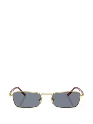 Persol Rectangle Frame Sunglasses - Gold
