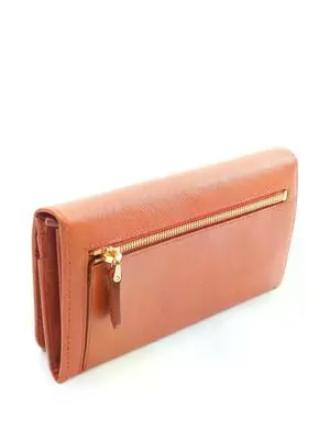 Prada 2010s Saffiano Bi-fold Long Wallet