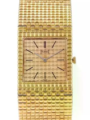 PIAGET 1965 Clous De Paris Square 23mm Watch