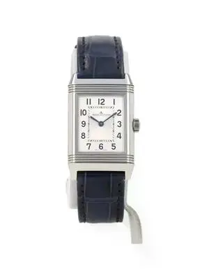 JAEGER-LECOULTRE Reverso Rectangular Stainless Steel Watch - White