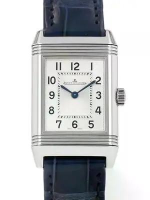 JAEGER-LECOULTRE Reverso Rectangular Stainless Steel Watch