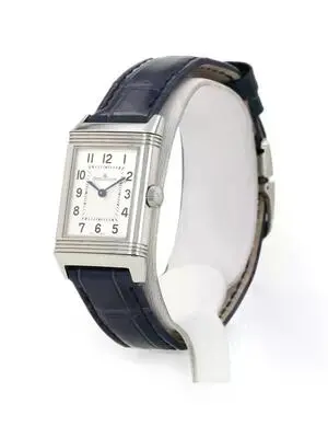 JAEGER-LECOULTRE Reverso Rectangular Stainless Steel Watch