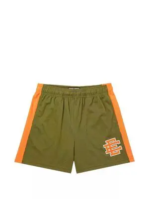 ERIC EMANUEL Basic Logo-print Shorts - Green