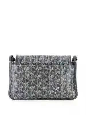 Goyard Plumet Clutch Wallet In Coated Canvas - Grey
