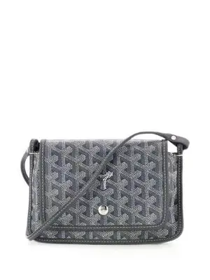 Goyard Plumet Clutch Wallet In Coated Canvas - Grey